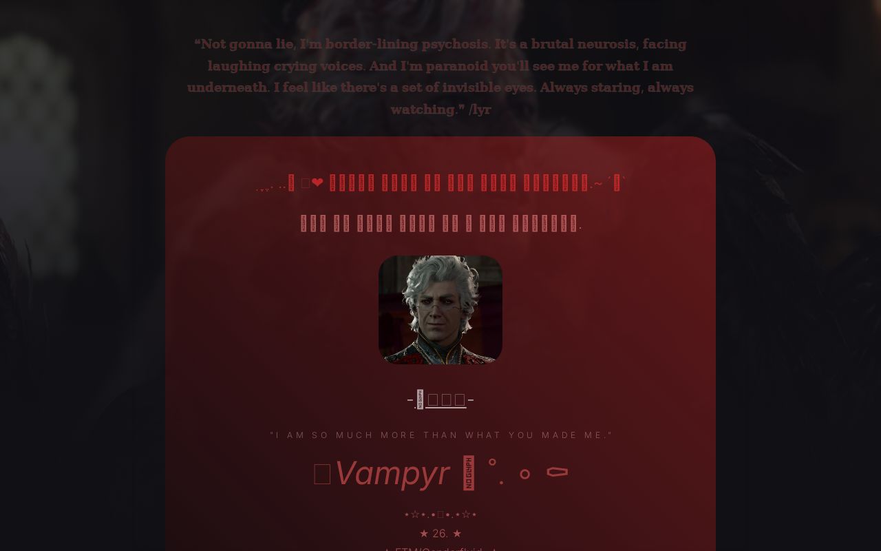 About Vampyr
